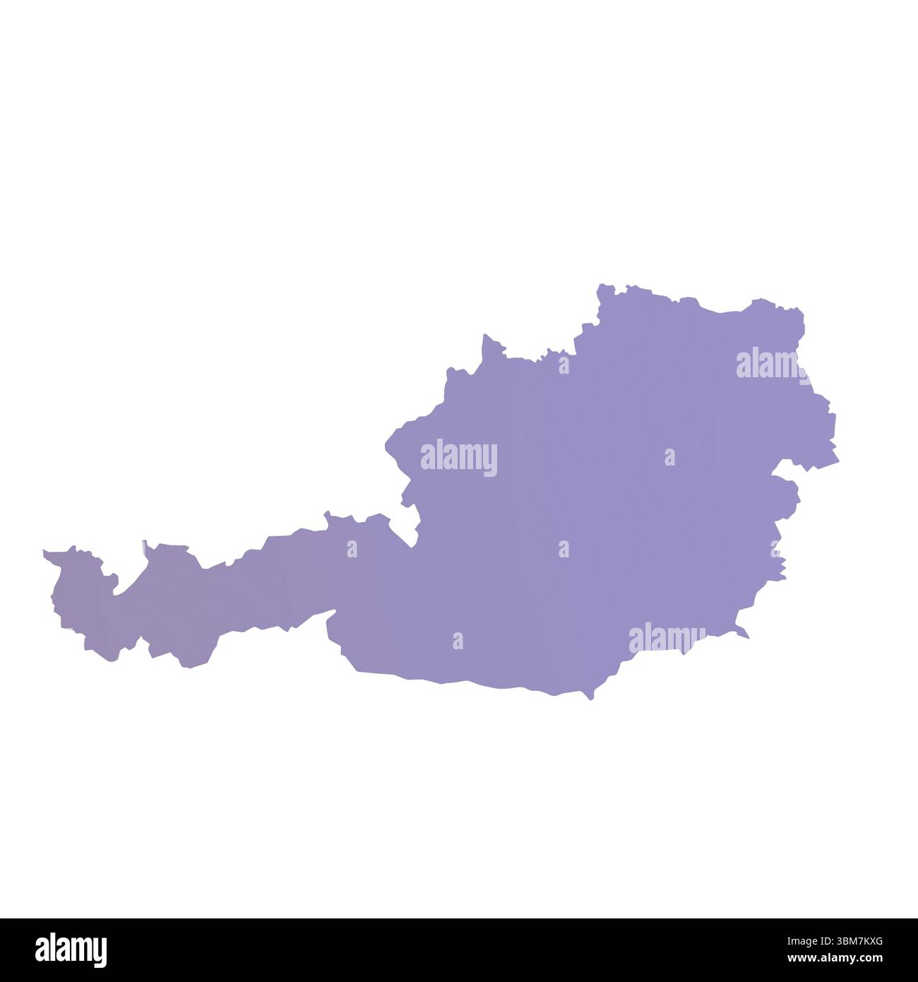 Map of Austria, sign silhouette. World Map Globe. Vector Illustration ...