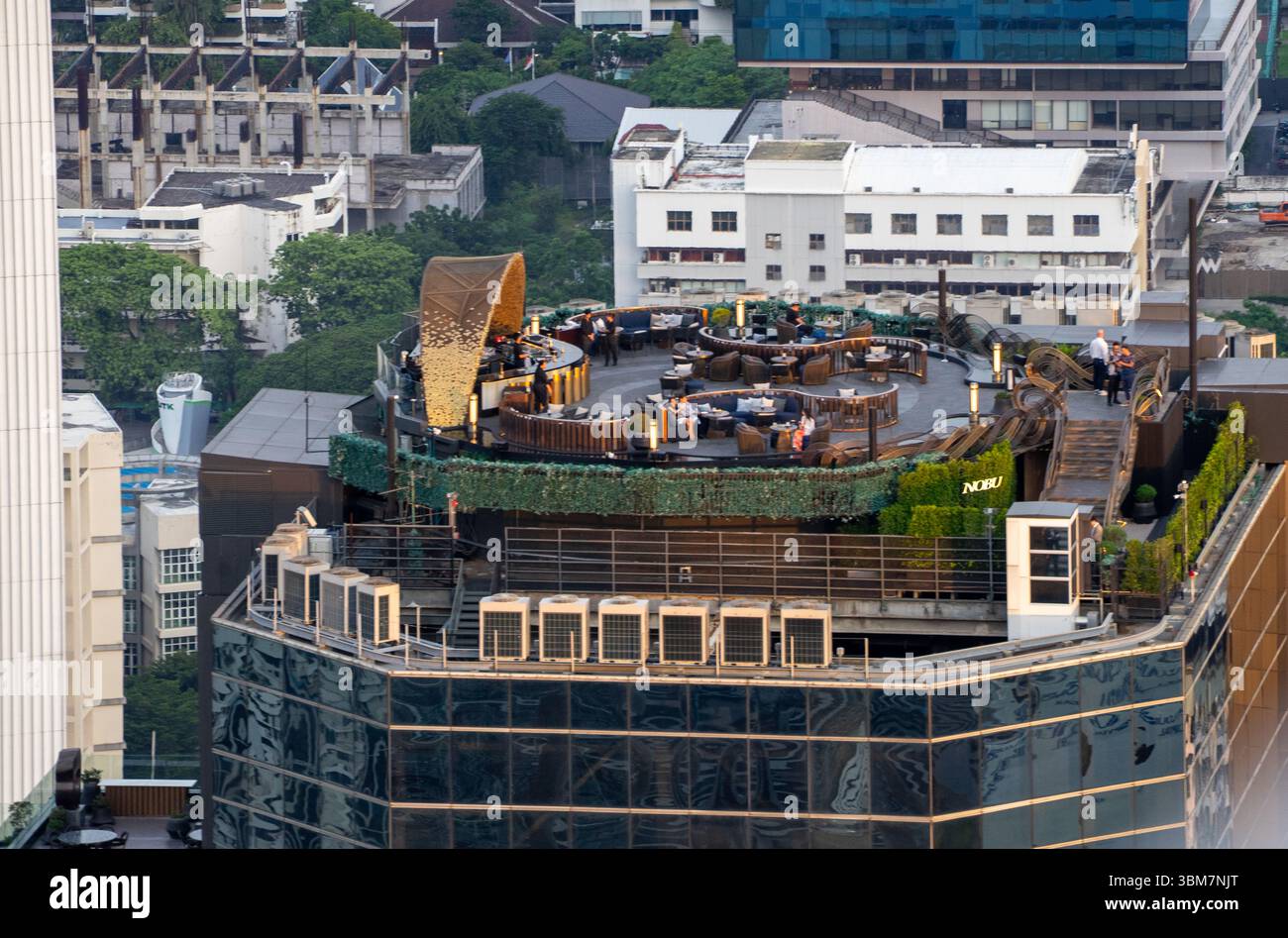 Bangkok city night view time hi-res stock photography and images - Alamy