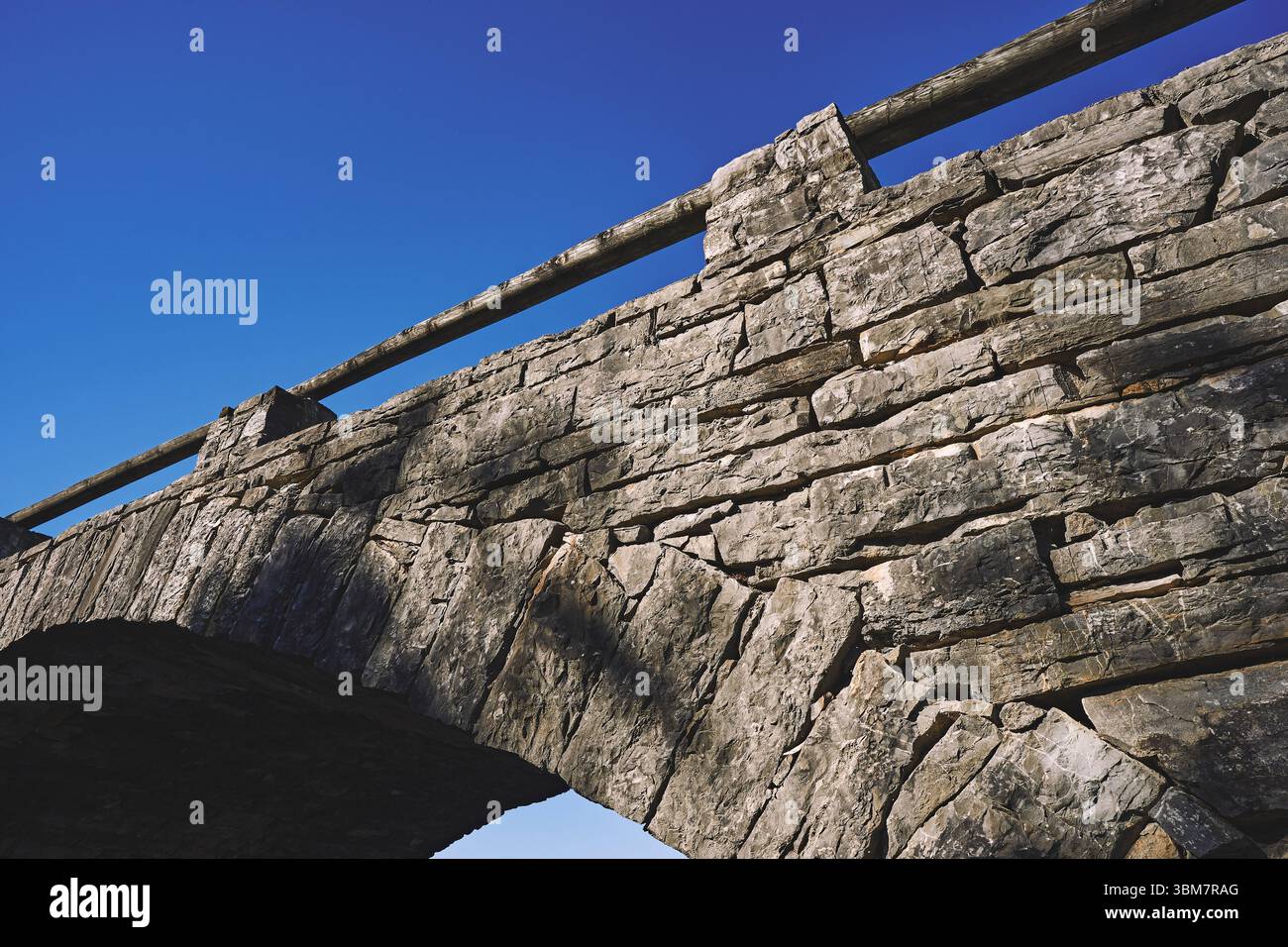 Haajen stone vault bridge, Lena, Toten, Norway Stock Photo - Alamy