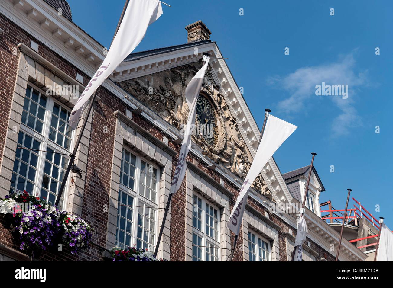 Hasselt Limburg Belgium June 2025 Stadhuis / Town Hall. klok, clock Stock Photo - Alamy