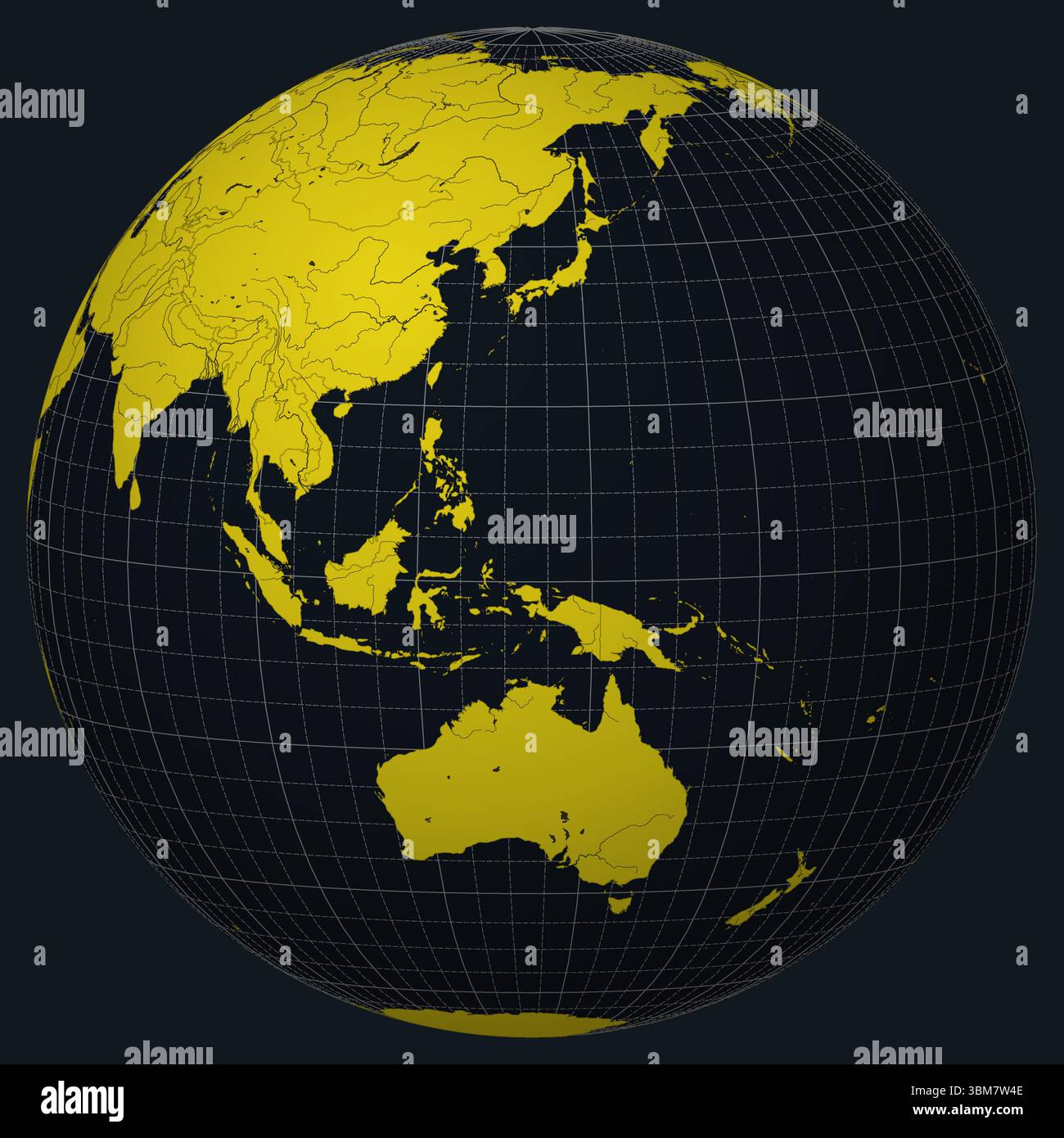 Republic palau on globe hi-res stock photography and images - Alamy