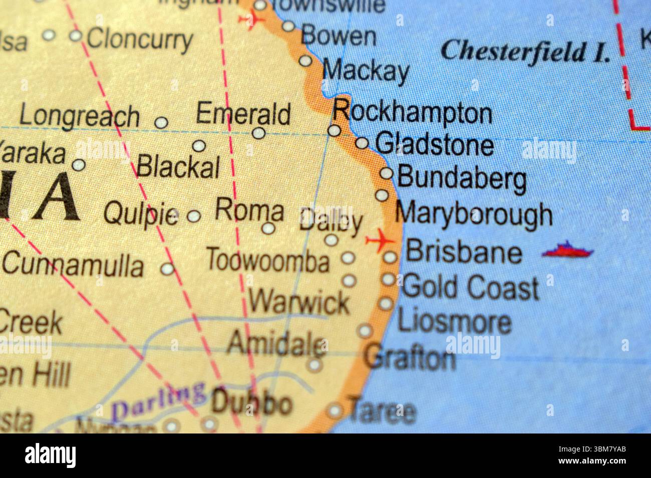 Bundaberg-Political Map Or Administrative Map Of Australia With ...