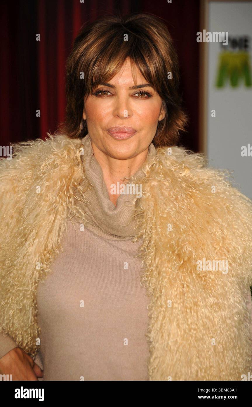 Lisa Rinna at the World premiere of 'The Muppets' at El Capitan Theatre ...