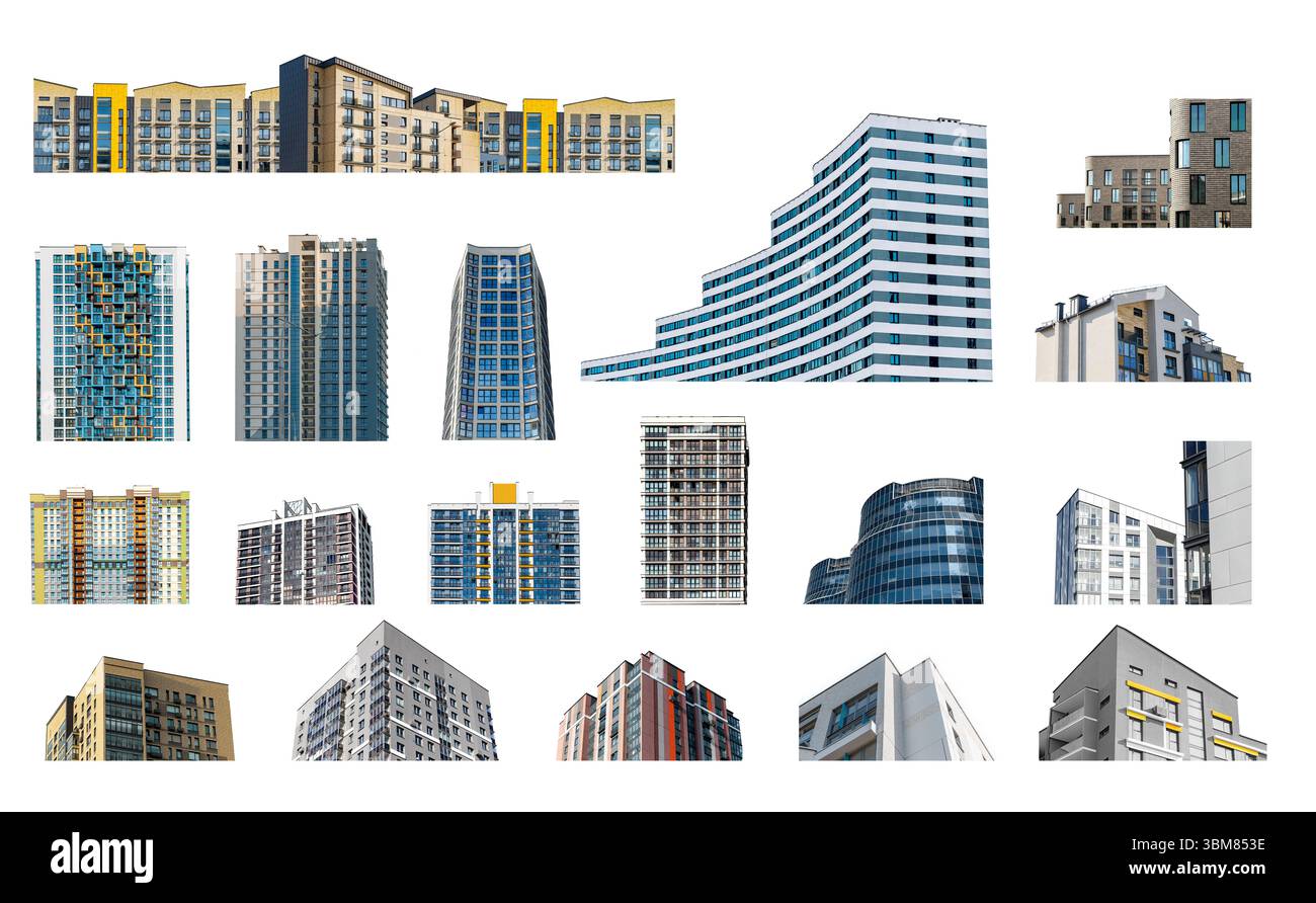 Modern office building exterior showcasing Cut Out Stock Images ...