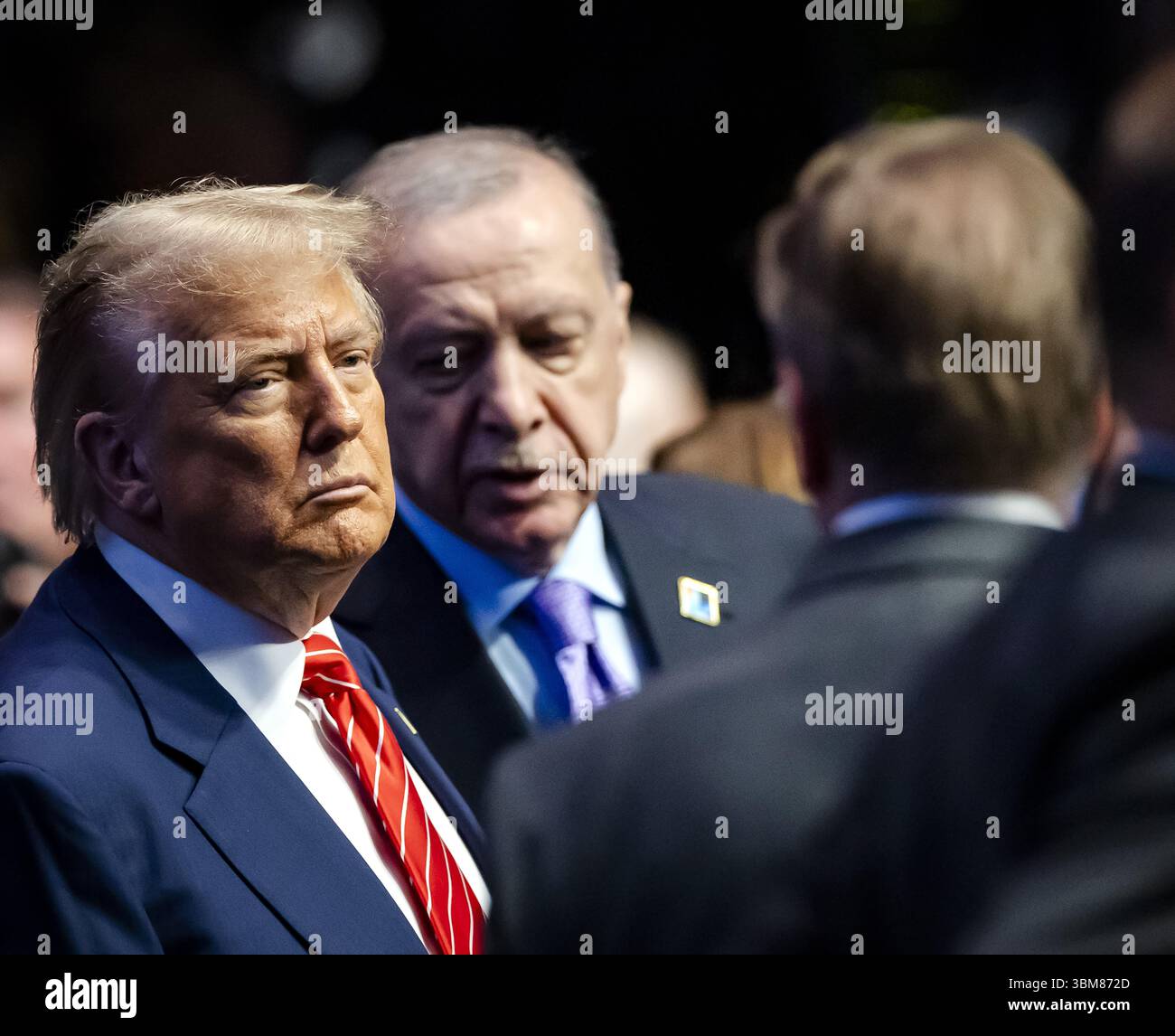 DEN HAAG - President Donald Trump of the United States and President ...