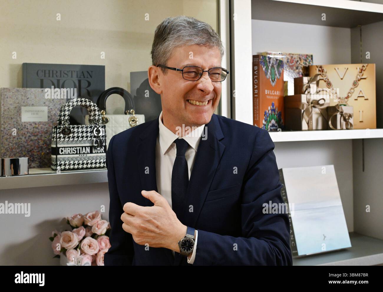 Norbert Leuret, President of LVMH Moët Hennessy Louis Vuitton Japan ...