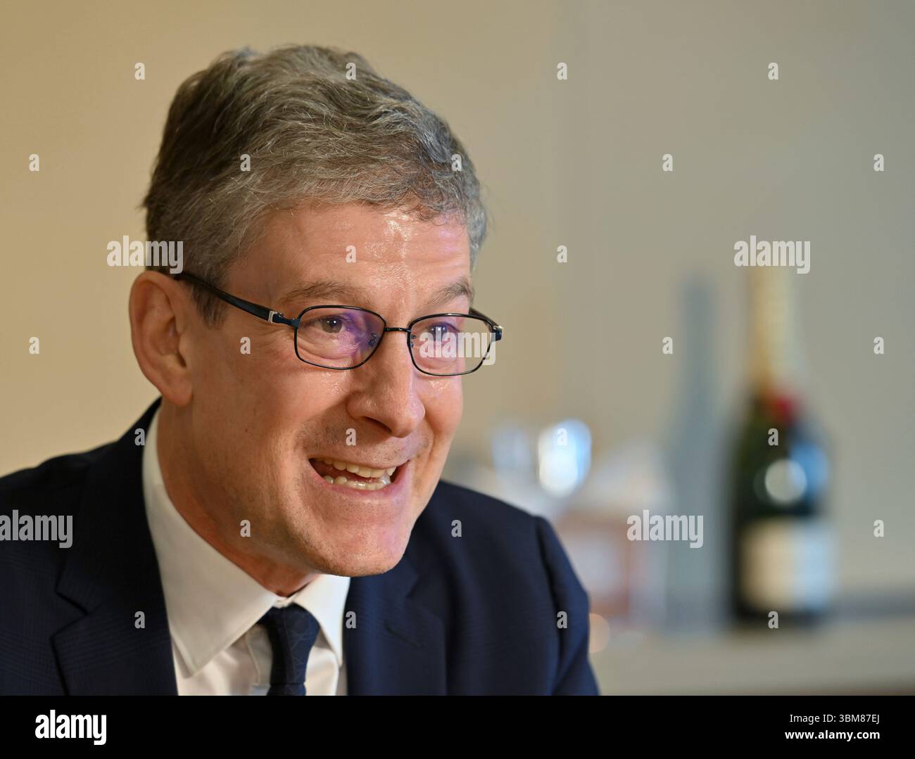 Norbert Leuret, President of LVMH Moët Hennessy Louis Vuitton Japan ...