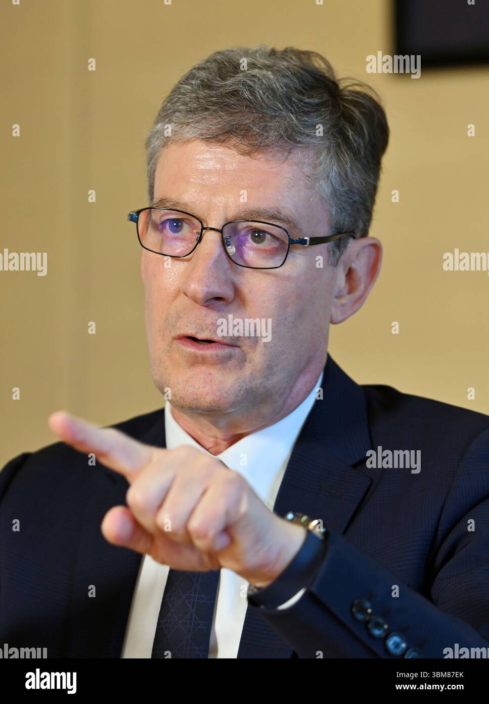 Norbert Leuret, President of LVMH Moët Hennessy Louis Vuitton Japan ...