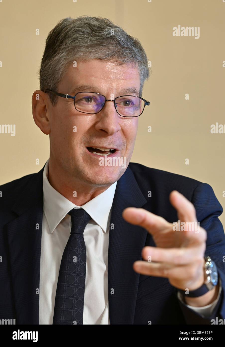 Norbert Leuret, President of LVMH Moët Hennessy Louis Vuitton Japan ...