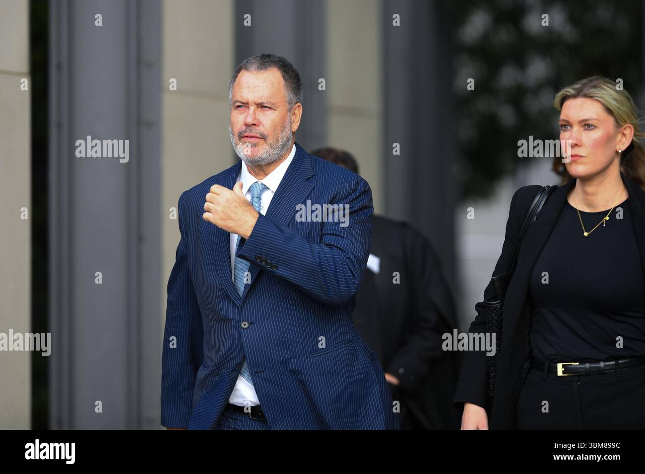 Morwell, Australia. 24th June, 2025. Criminal lawyer Bill Doogue is ...