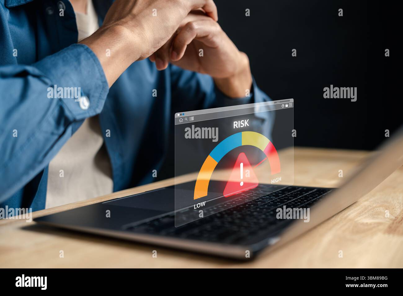 Risk management alert dashboard hi-res stock photography and images - Alamy