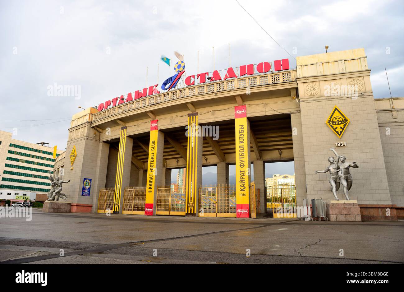Almaty central stadium in hi-res stock photography and images - Alamy