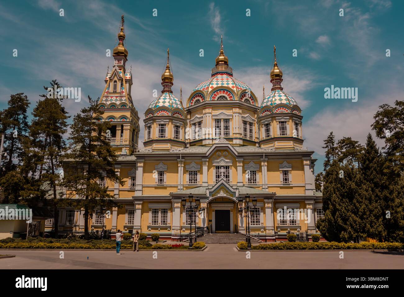 The Ascension Cathedral in Almaty, Kazakhstan Stock Photo - Alamy