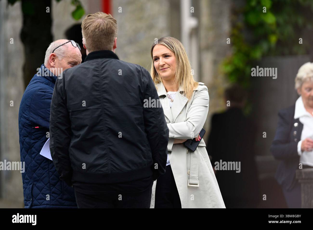 Helen McEntee, Minister for Education and Youth, arriving at St Patrick ...