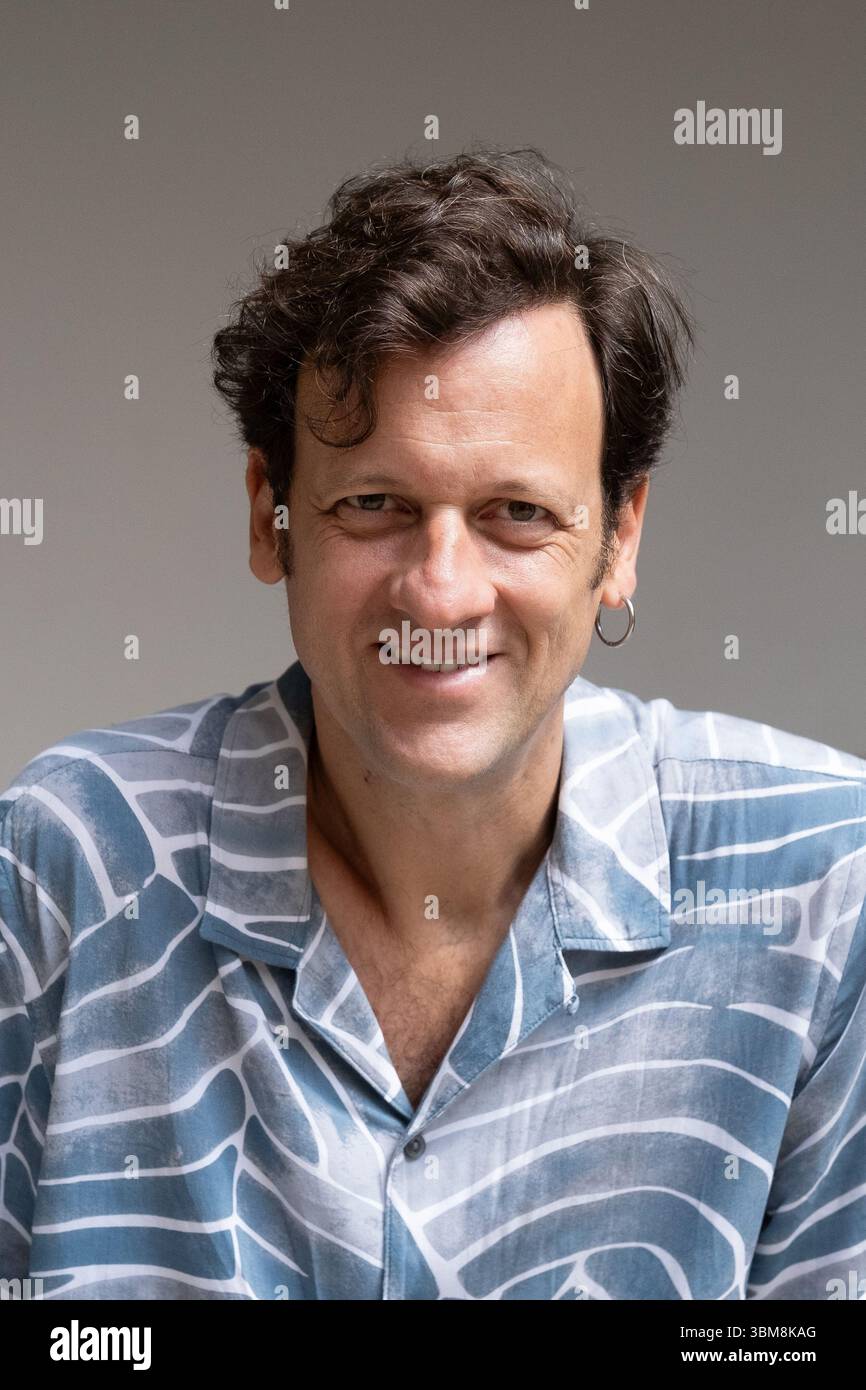 Actor Edu Soto poses during the presentation of the Villa's summer ...