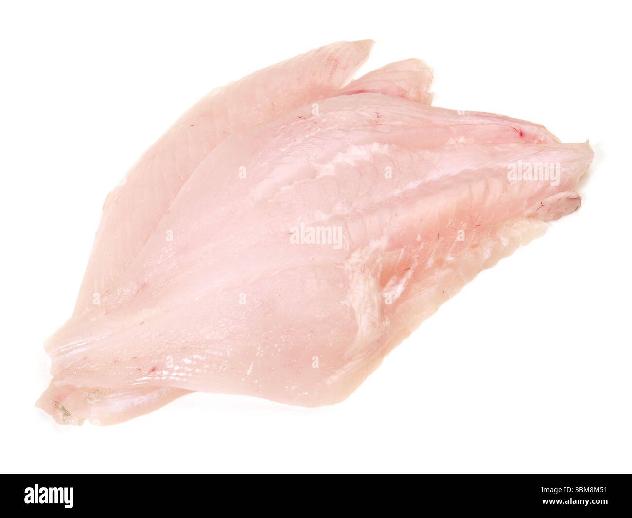 St. Pierre Fish Fillet raw on white Background Stock Photo - Alamy