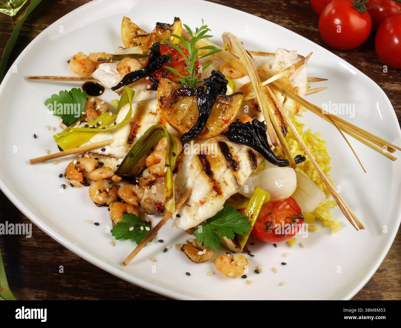 Sole - Flatfish Asian Style Stock Photo - Alamy