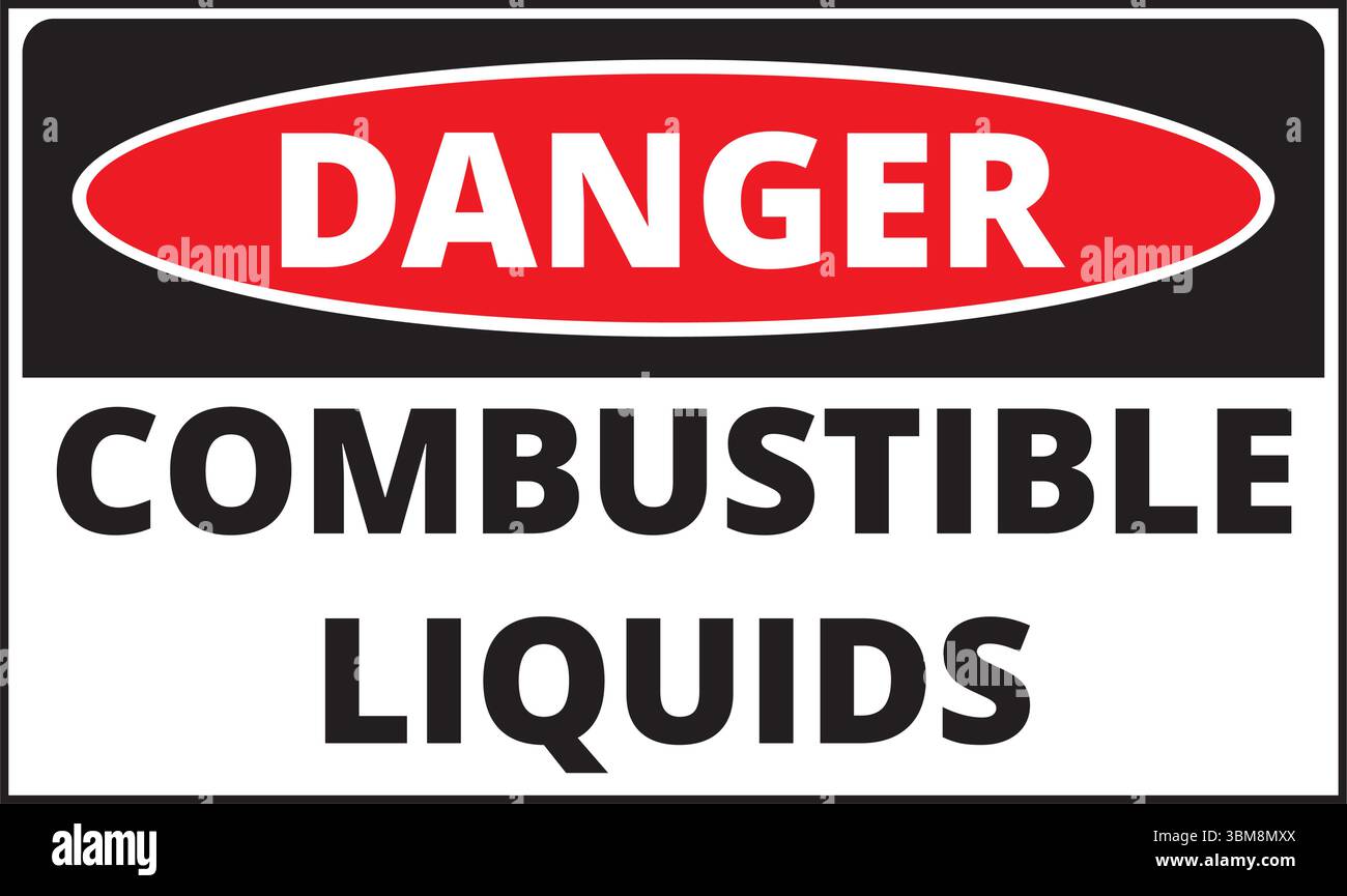 Combustible liquids Stock Vector Images - Alamy