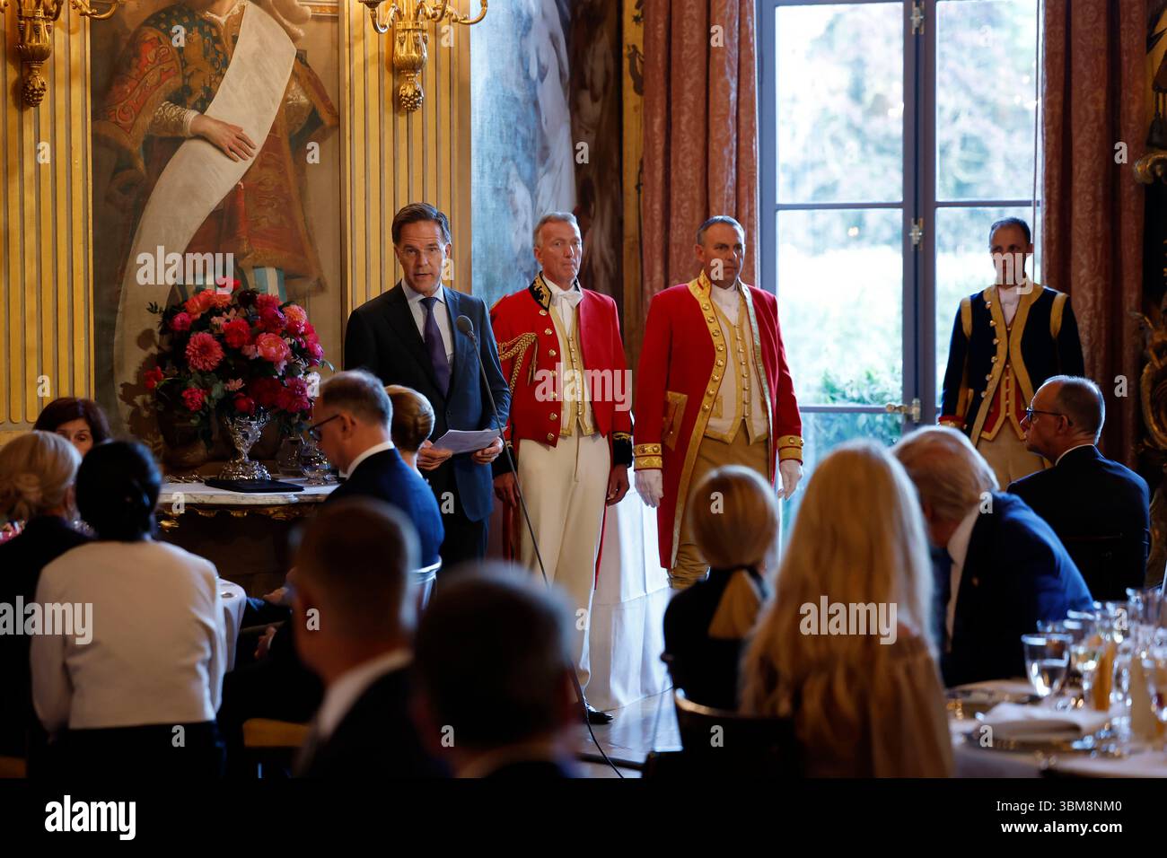 24-06-2025 Diner Mark Rutte during dinner with the heads of state and ...