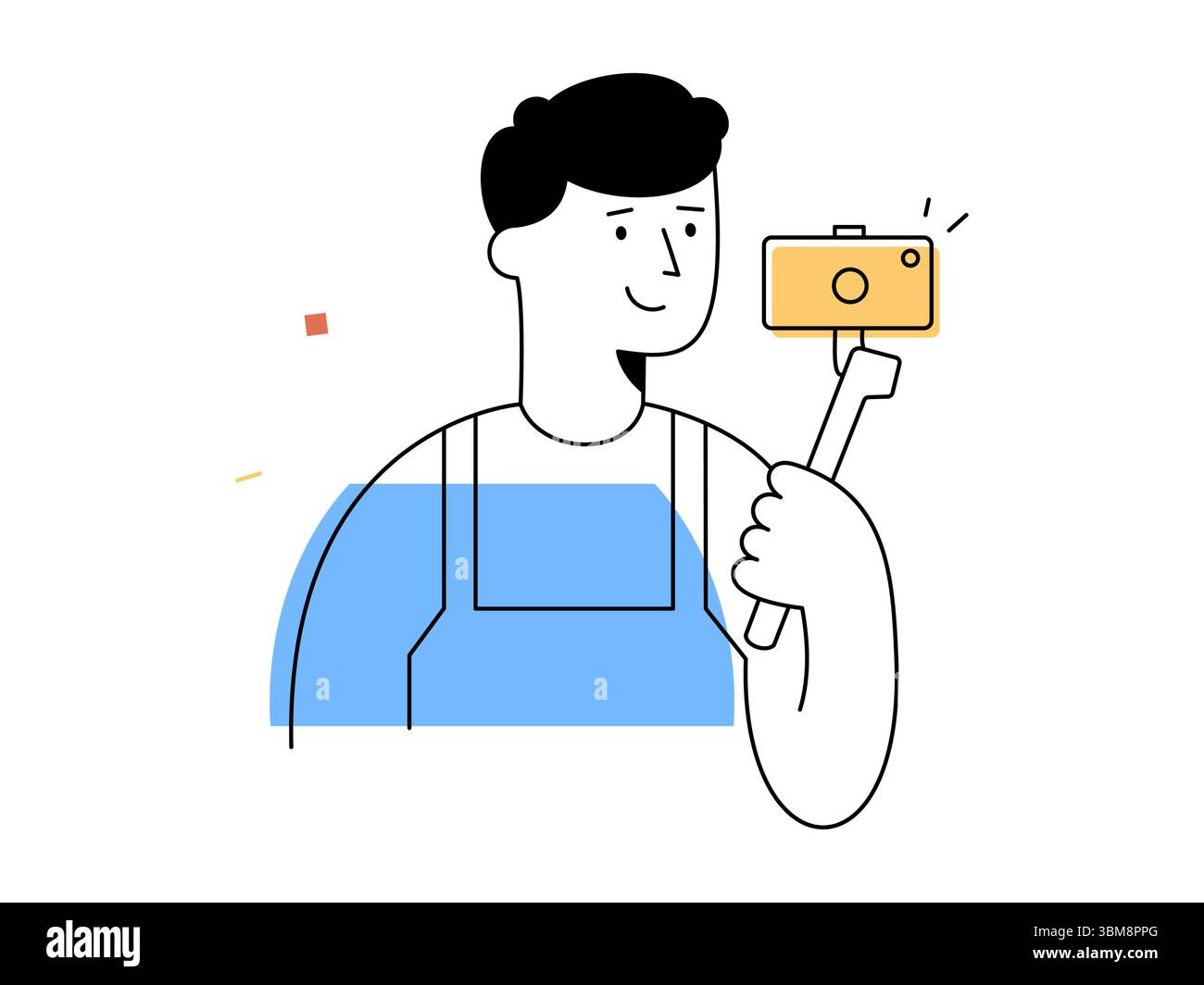 Modern content youth Cut Out Stock Images & Pictures - Alamy