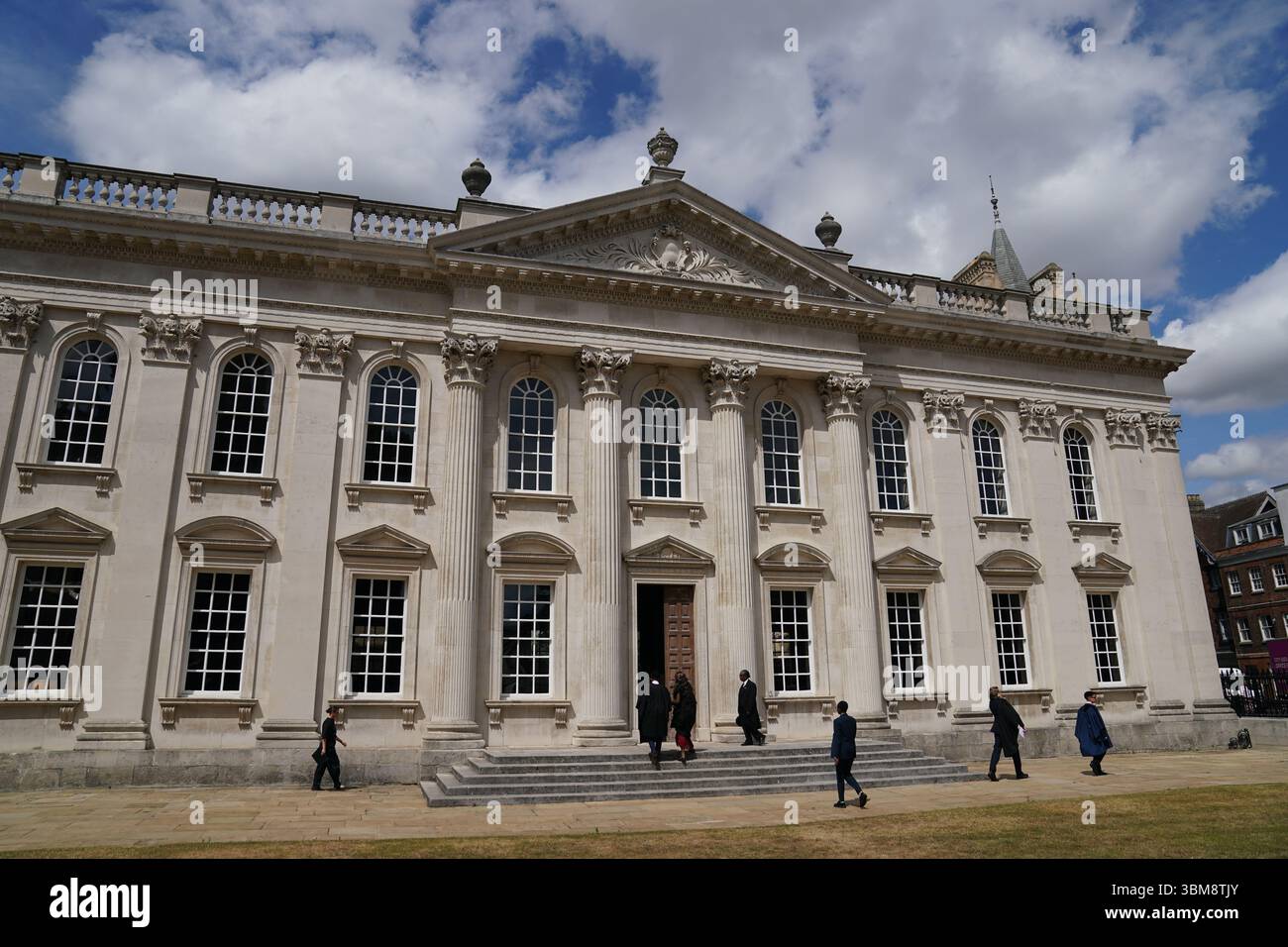 Senate House in Cambridge where Stormzy, along with Sir Simon Russell ...