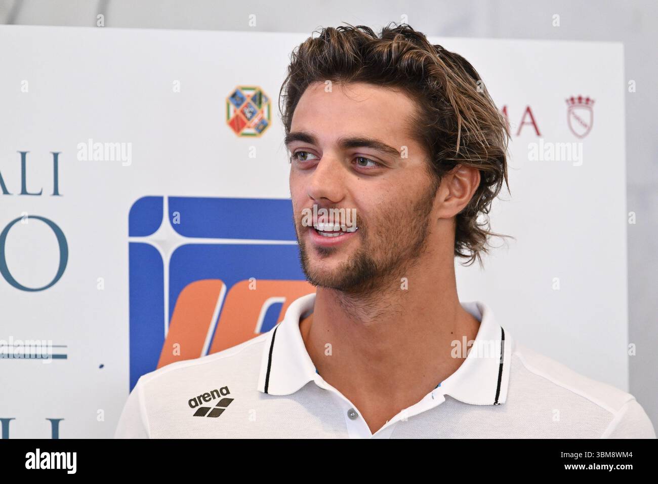 Thomas Ceccon during the Press Conference for the presentation of the ...