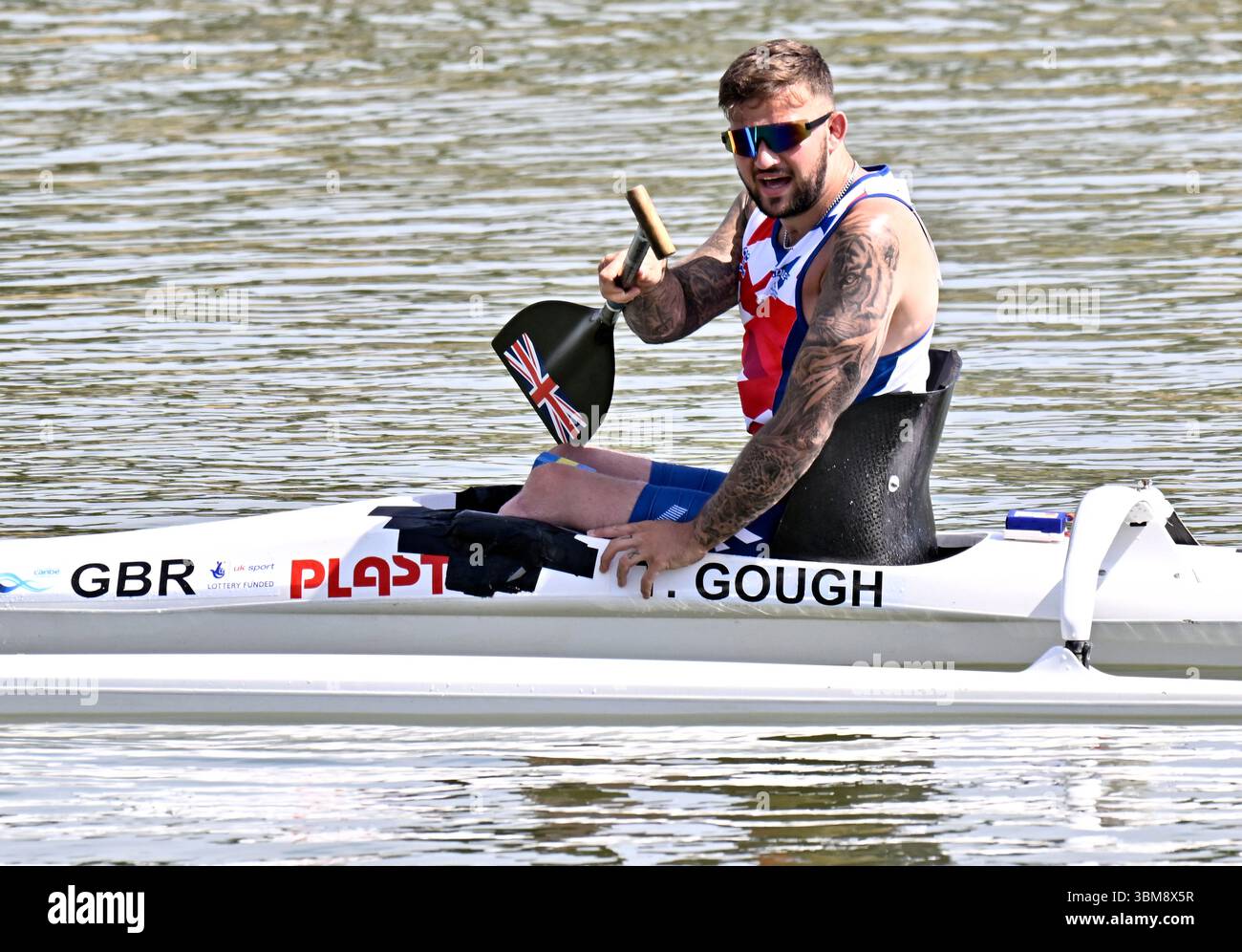 Recice. Czechia. 21 June 2025. The ECA 2025 canoe sprint and paracanoe ...