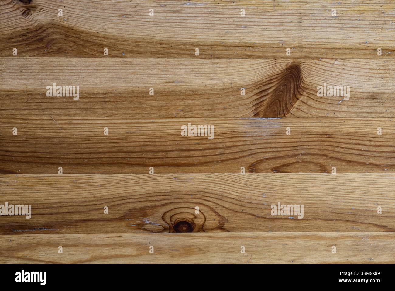 Bright, wooden planks texture with visible knots and lines Stock Photo ...