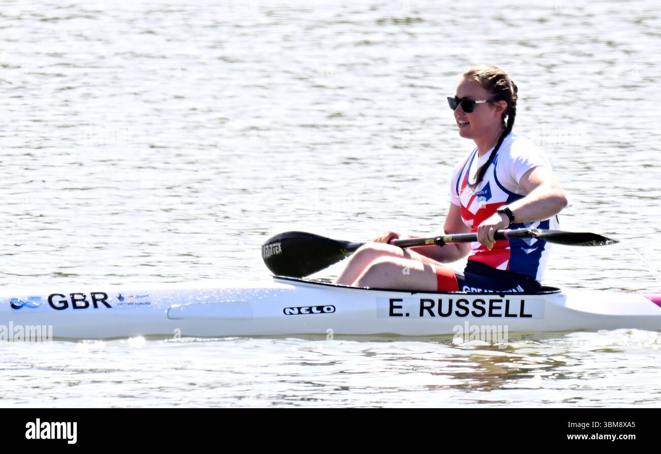 Recice. Czechia. 22 June 2025. The ECA 2025 canoe sprint and paracanoe ...