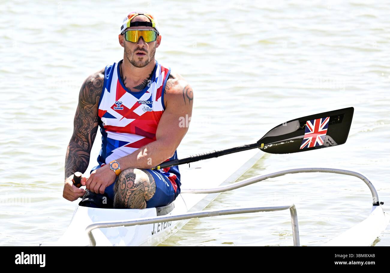 Recice. Czechia. 22 June 2025. The ECA 2025 canoe sprint and paracanoe ...