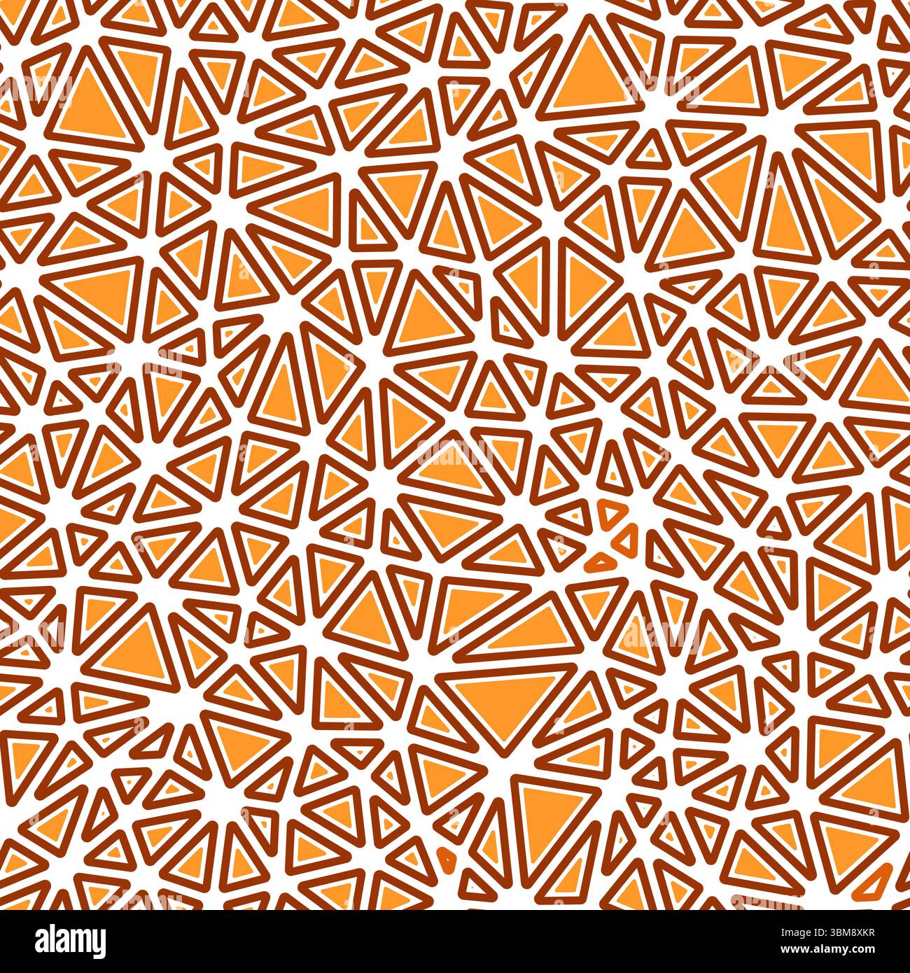 Vector science background. Rounded solid shapes in frames. Compact triangles size. One tone ...