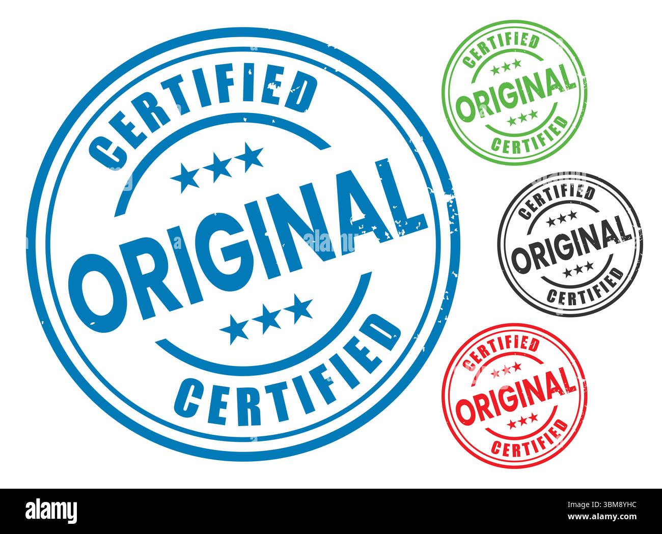 Certified Original Grunge Stamp Authentic Product Seal Badge Collection ...