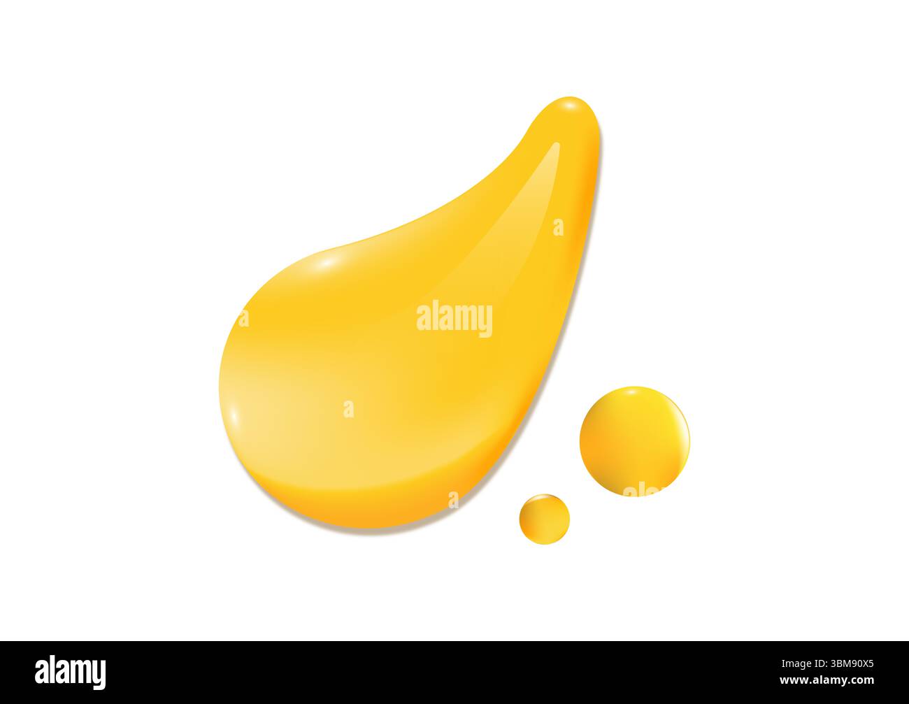 Golden beauty face oil Cut Out Stock Images & Pictures - Alamy