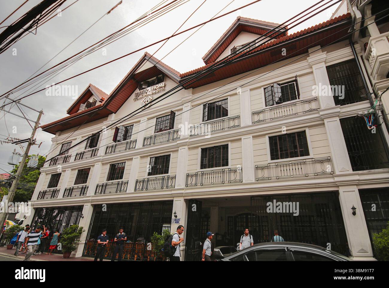 Manila, Philippines. The Sailor’s Home in Intramuros, established by ...