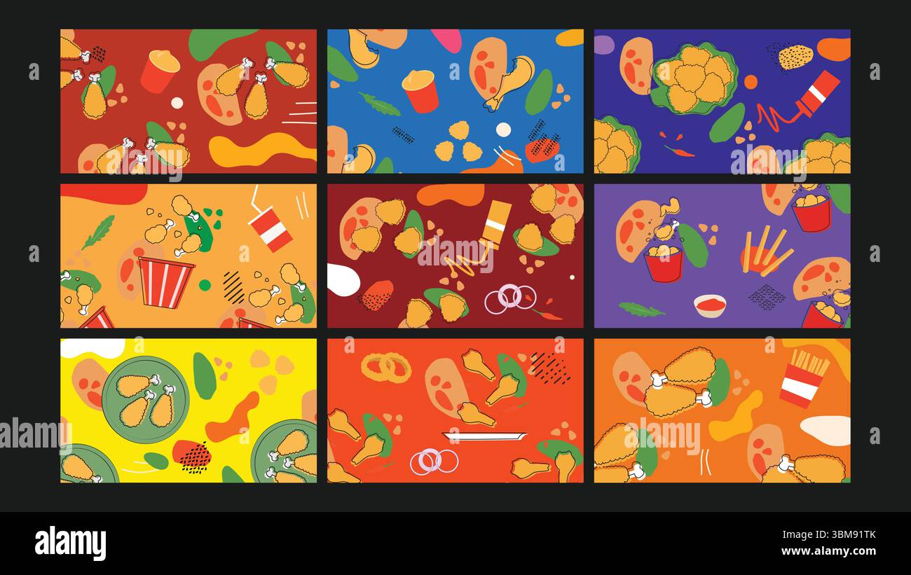 Chicken graphics set Stock Vector Images - Alamy