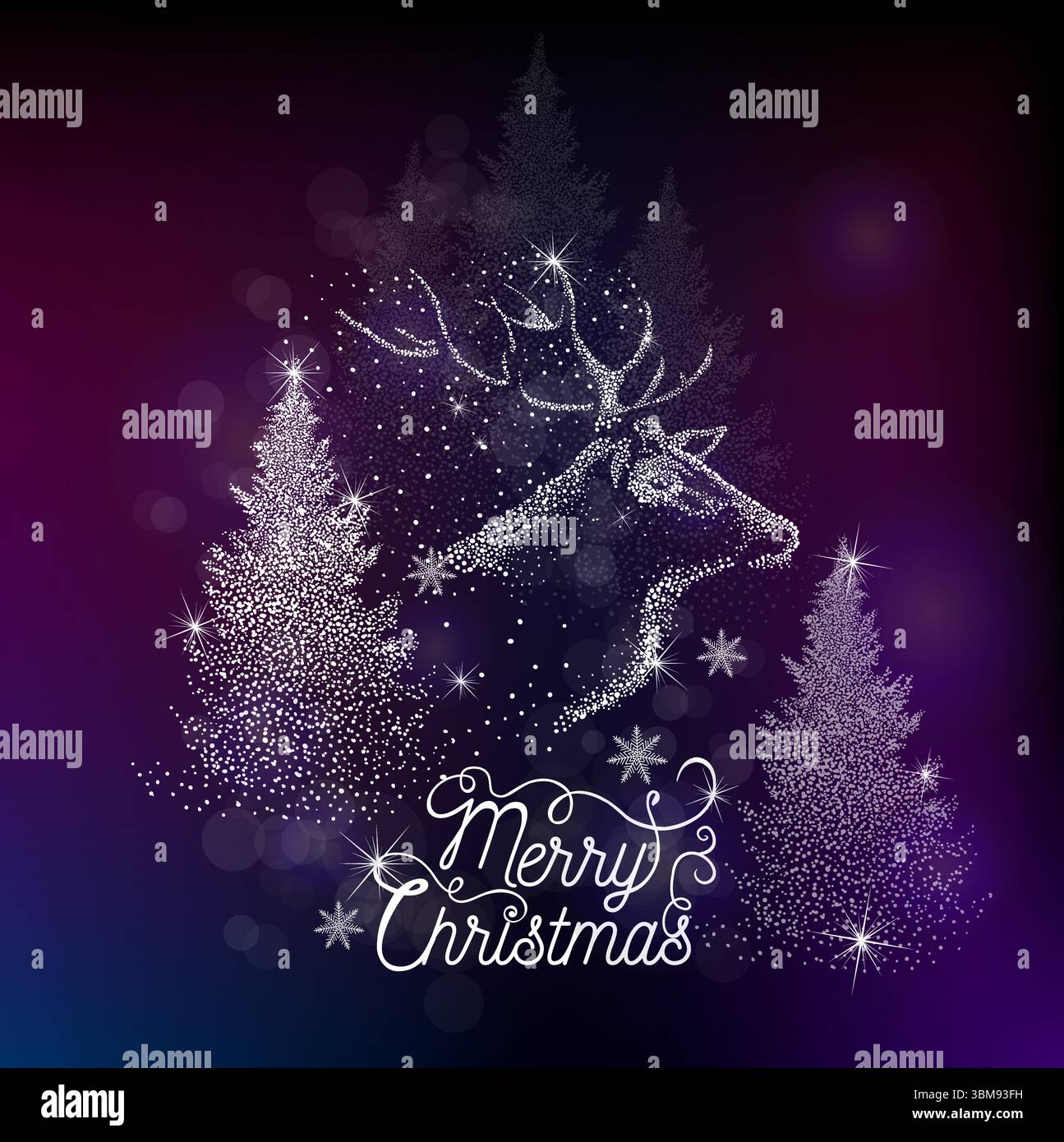 Luxury Christmas and Happy New Year holiday cover template. Design for ...