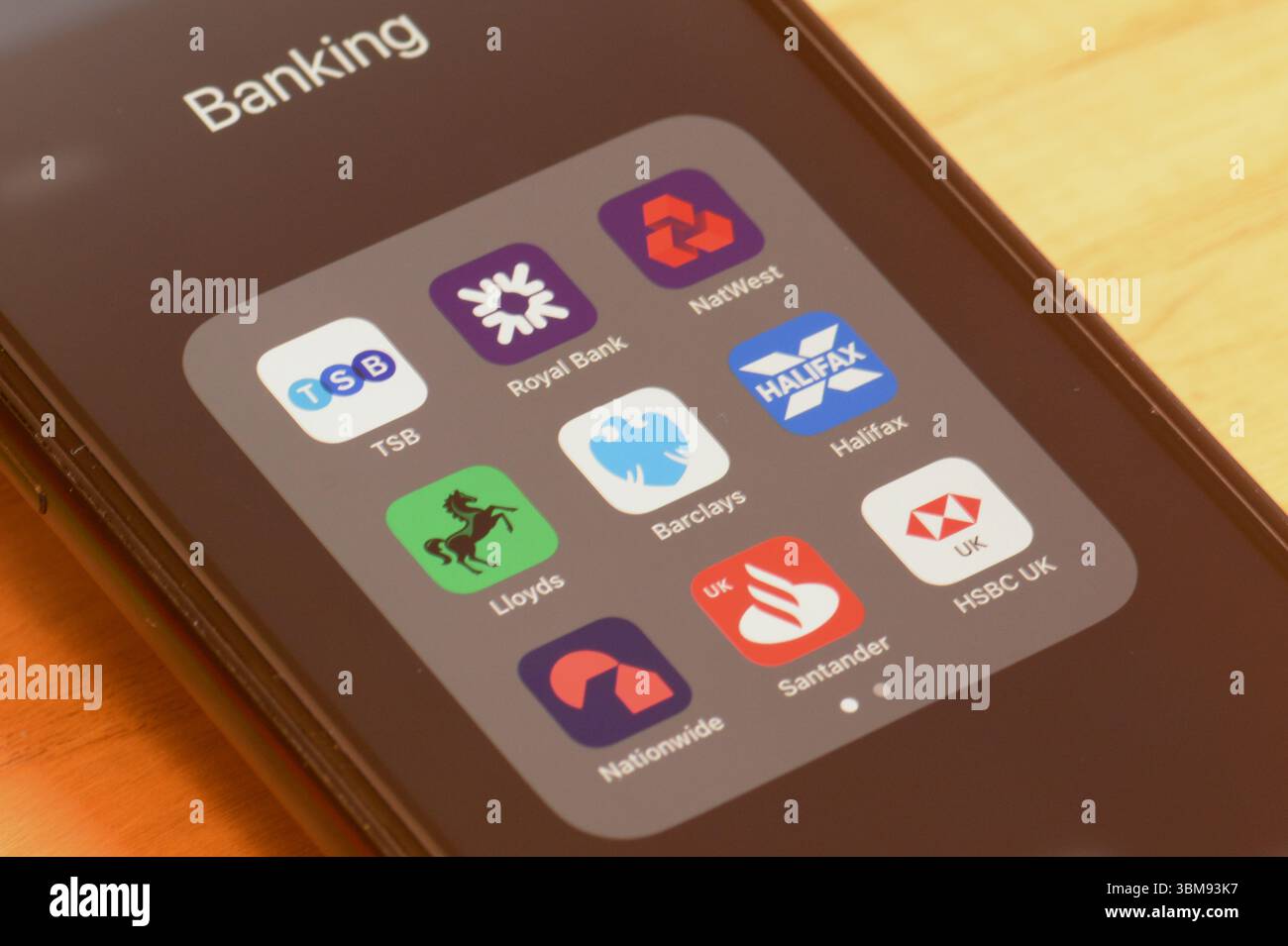 Halifax mobile banking app hi-res stock photography and images - Alamy