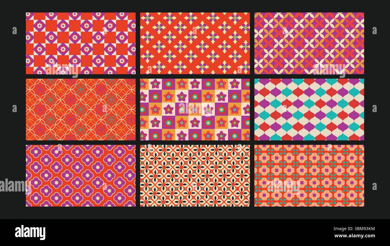 Retro tan ceramic tile background Stock Vector Image & Art - Alamy