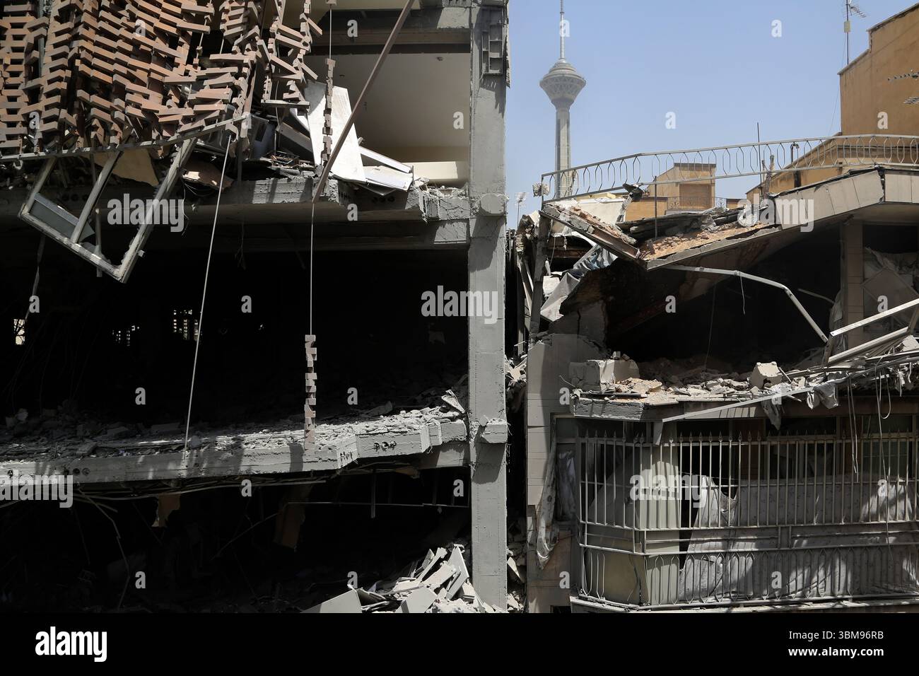 Tehran. 25th June, 2025. This photo taken on June 25, 2025 shows ...