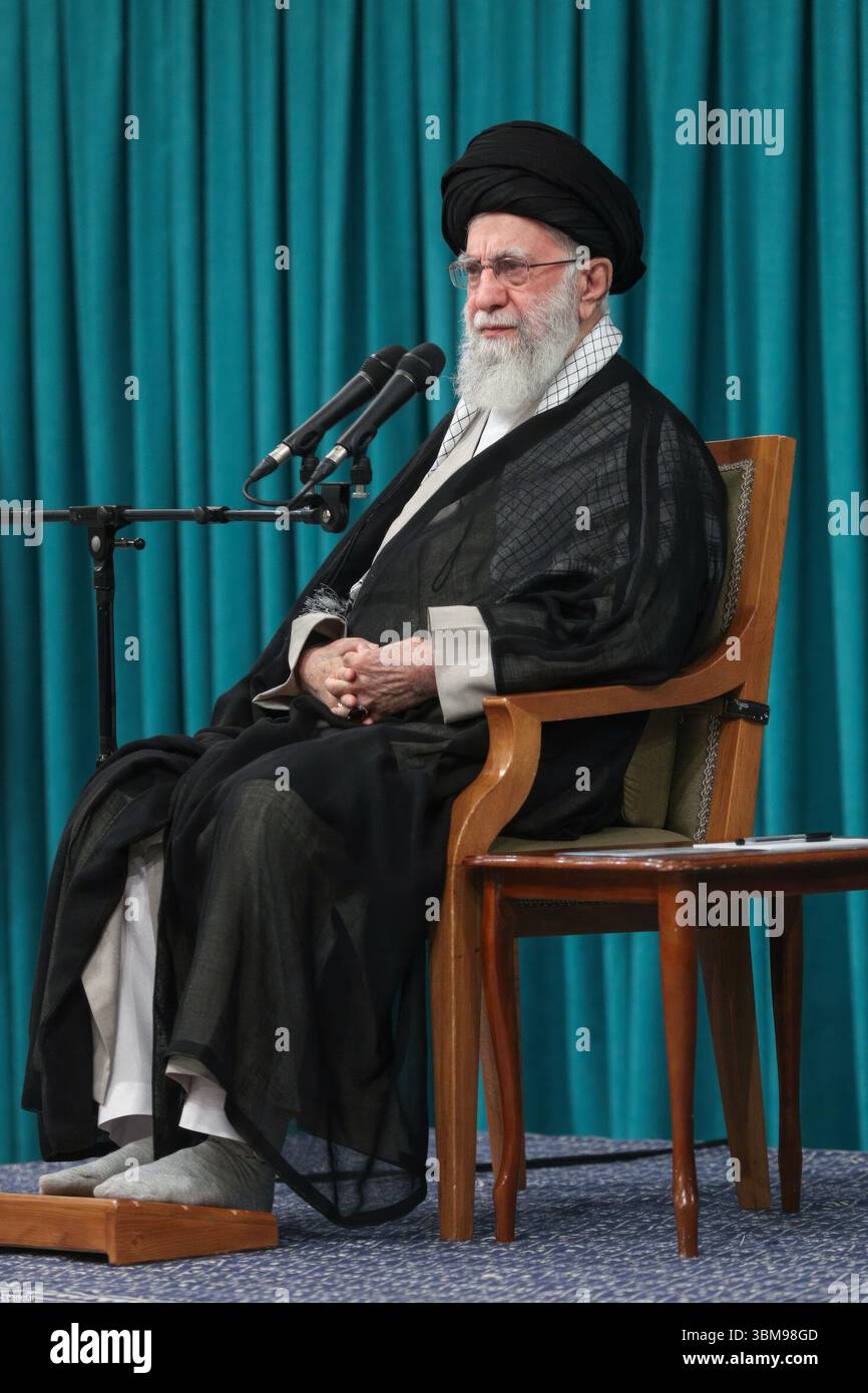 Tehran, Iran. 11 June, 2025. Iranian Supreme Leader Ayatollah Ali ...