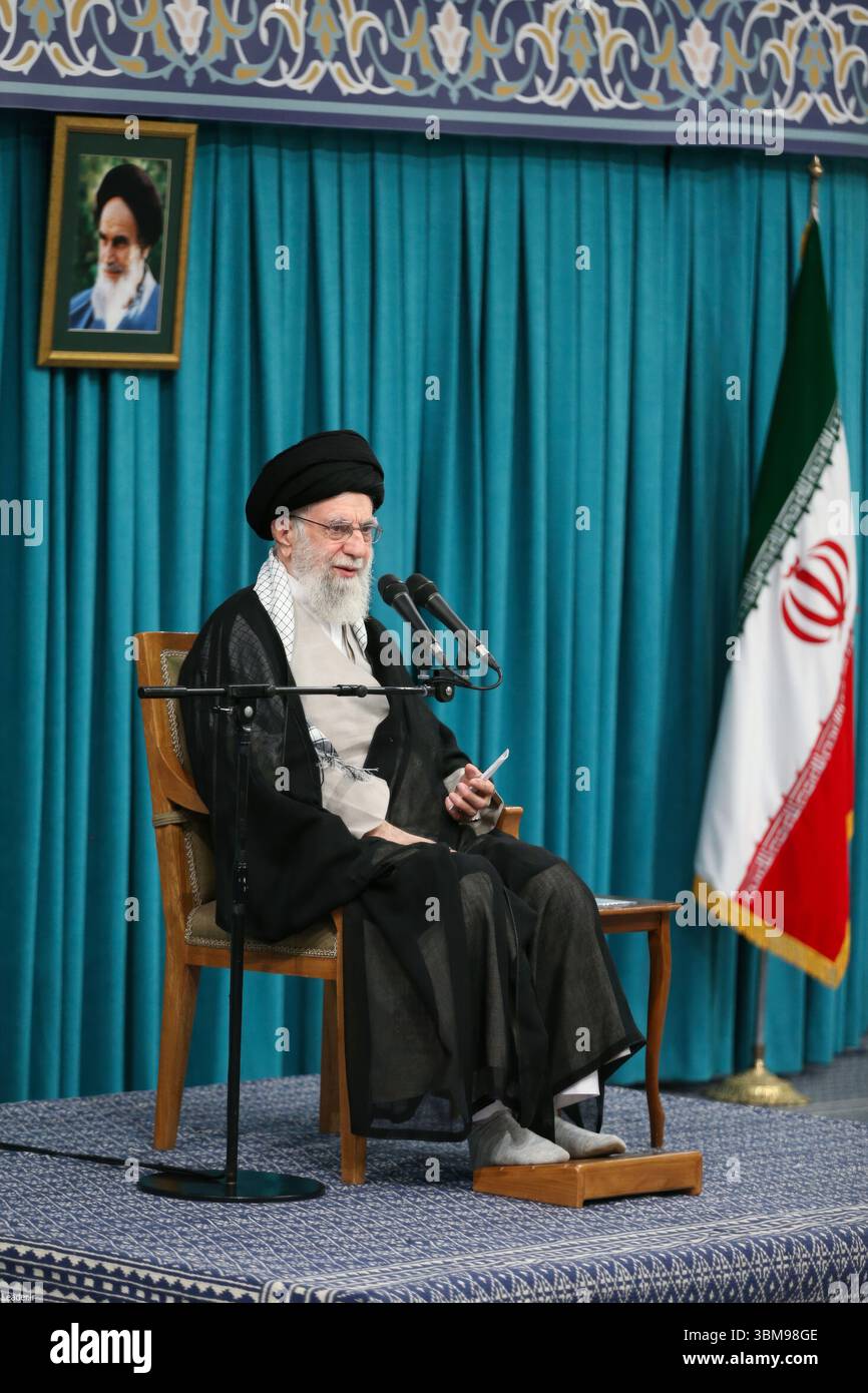 Tehran, Iran. 11 June, 2025. Iranian Supreme Leader Ayatollah Ali ...