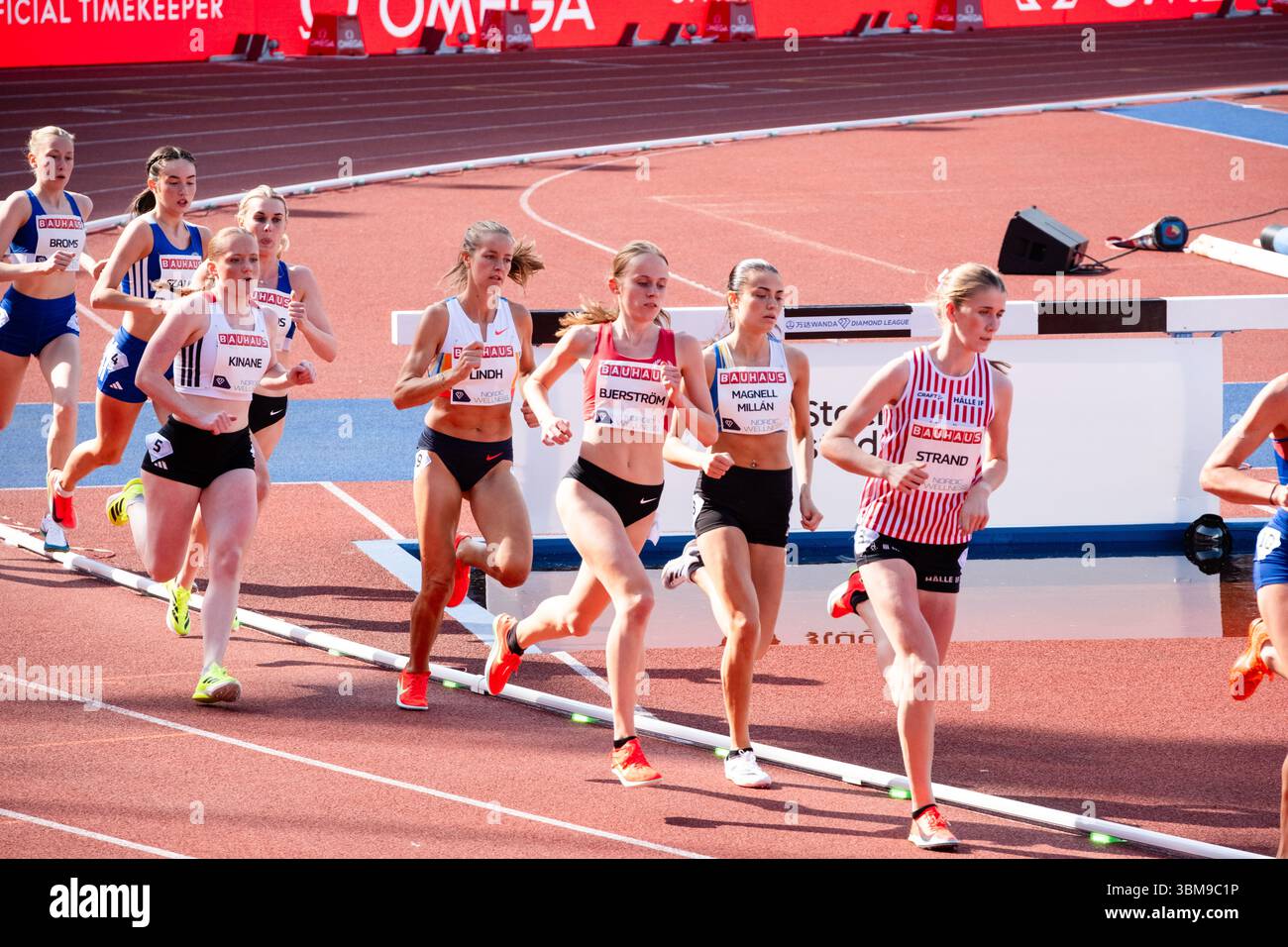 SWEDISH NATIONAL 1500m at the Wanda Diamond League 2025 Bauhaus Galan ...