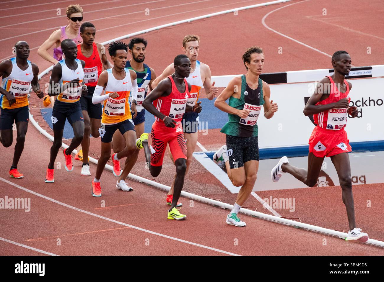 The Men's 5000m at the Wanda Diamond League 2025 Bauhaus Galan. The annual track and field ...