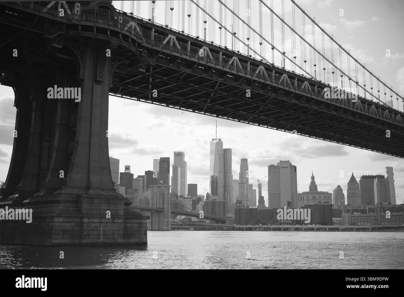 Manhattan Bridge view from Brooklyn side - New-York City, June 2025 ...