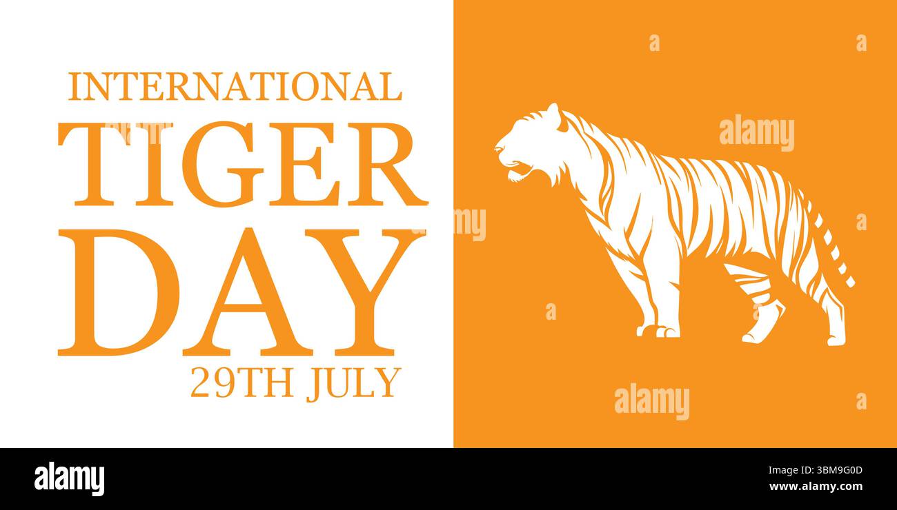 International Tiger Day Graphic Focused on Wildlife Protection and ...