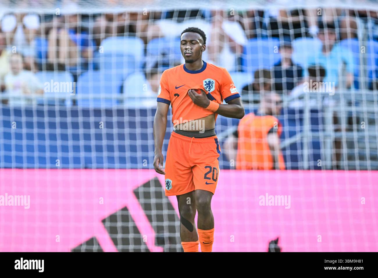 BRATISLAVA - Antoni Milambo of Holland U21 balks after the 1-0 at the ...