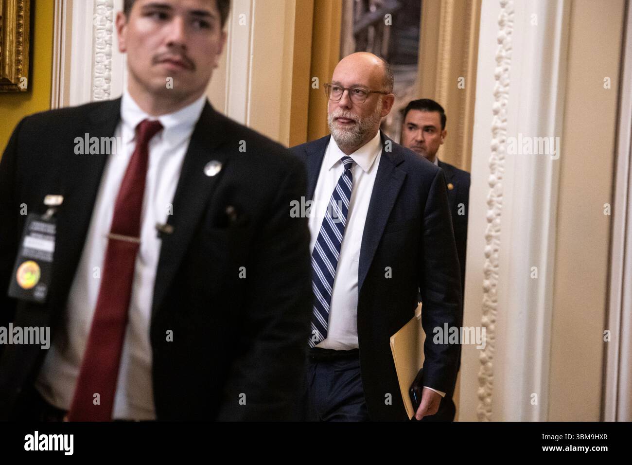 Office of Management and Budget Director Russell Vought arrives for a ...