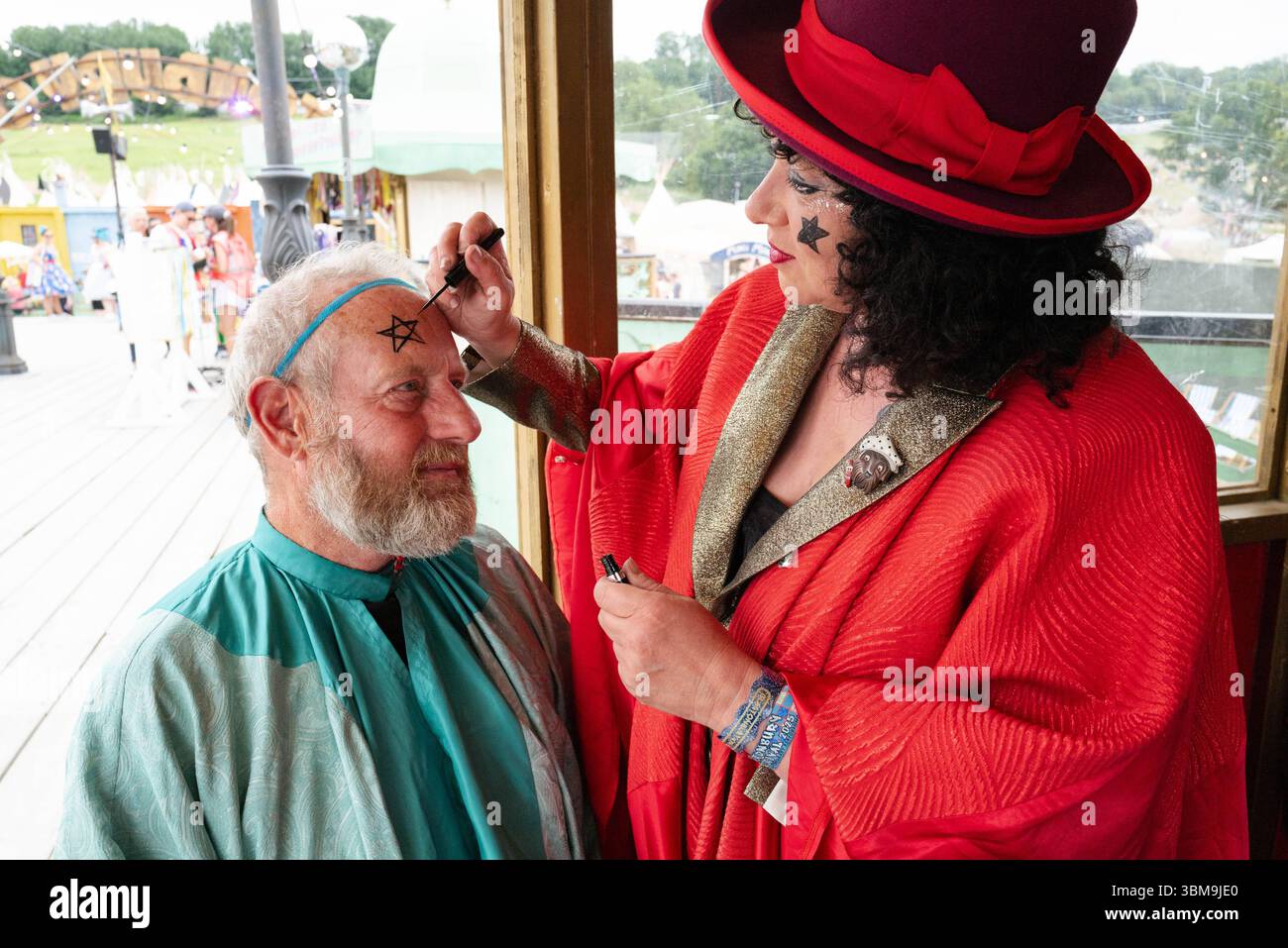 Pier in Glastonbury Glastonbury Festival unveils its pier in the ...
