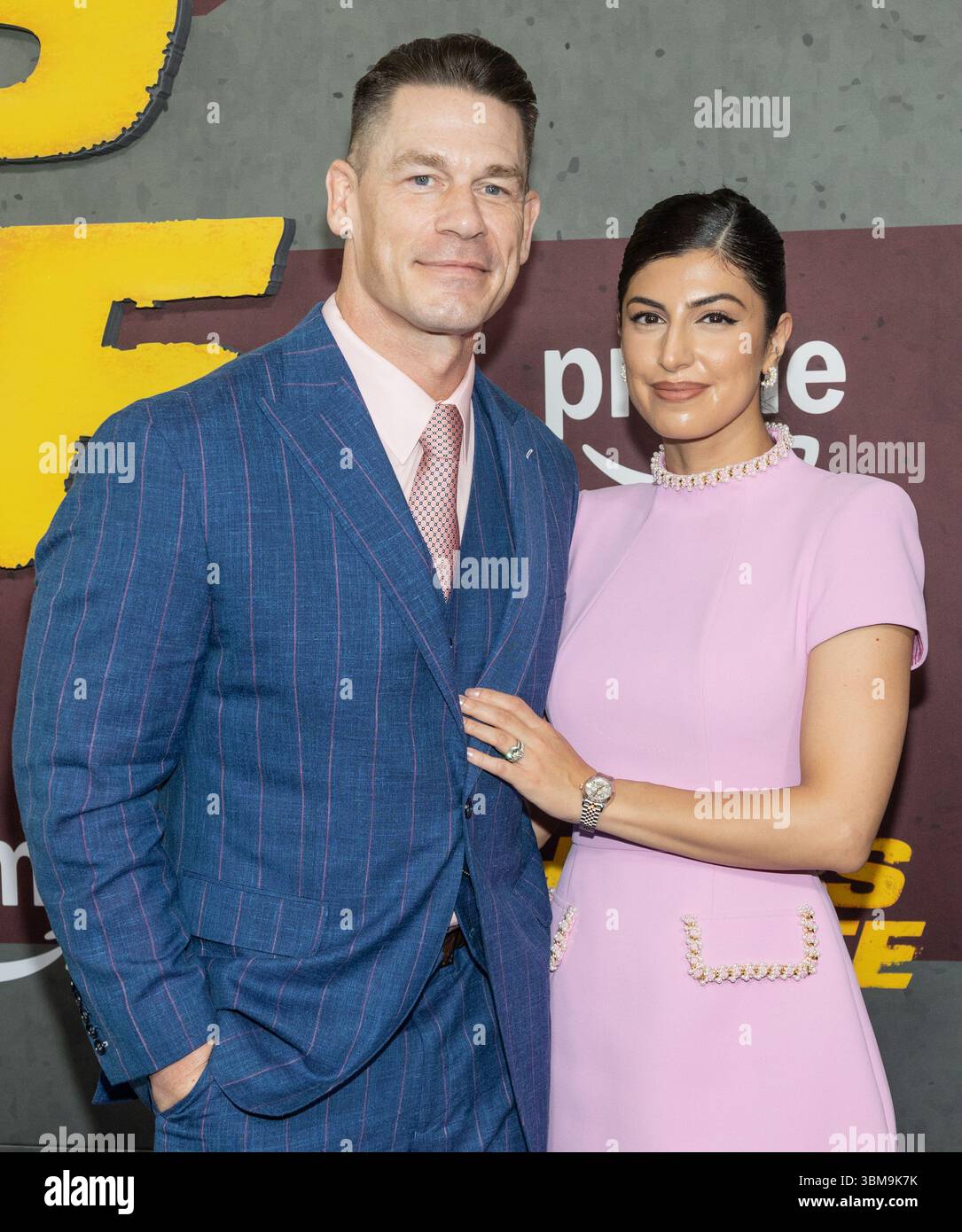 New York, NY - June 24, 2025: John Cena and Shay Shariatzadeh attend ...