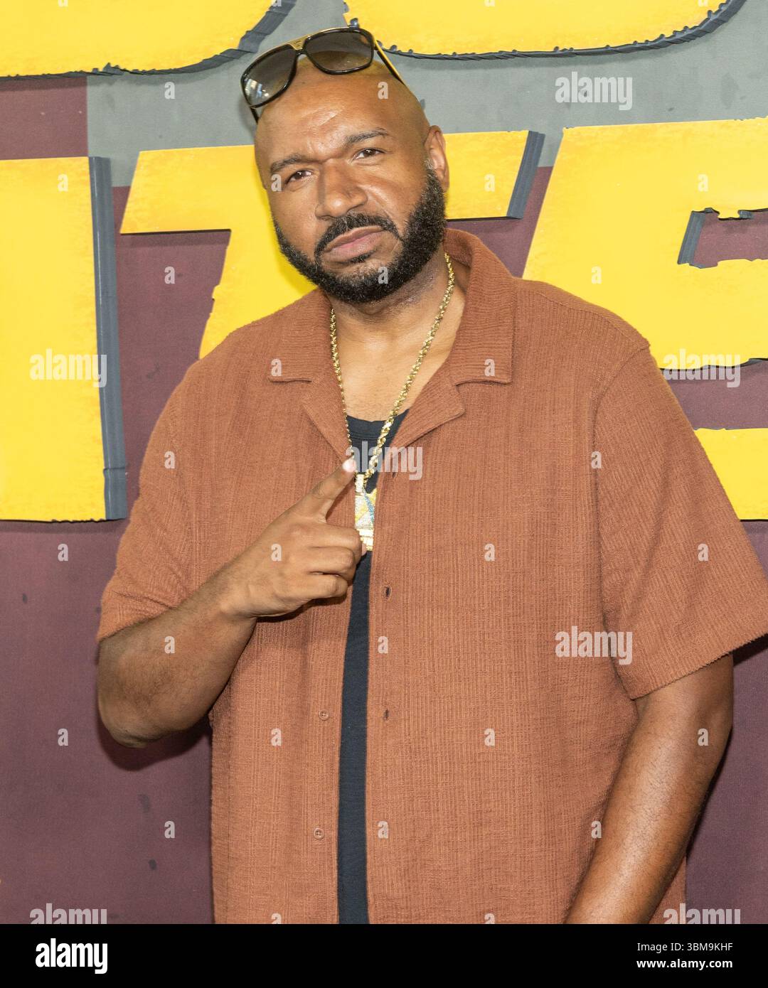 New York, NY - June 24, 2025: DJ Suss One attends premiere of Heads of ...